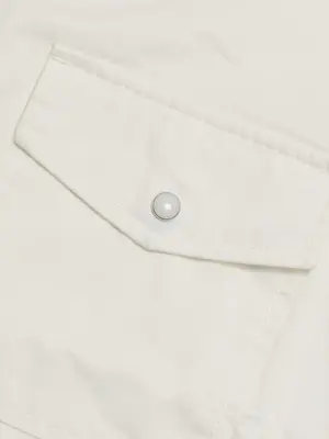 RE/DONE Camper Crop Shirt