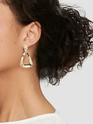 Ippolita Classico Open Disc 18k Drop Earrings