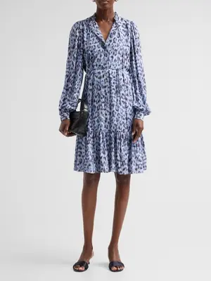 Kobi Halperin Charlotte Animal-print Dress