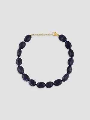 Jia Jia 14k Yellow Gold & Blue Sapphire Beaded Bracelet - Quartz
