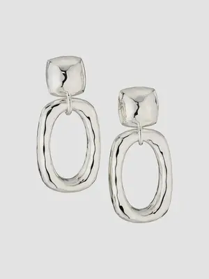 Ippolita Classico Sterling Doorknocker Earrings - Silver