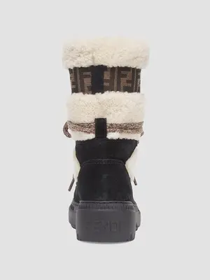 Fendi Shearling-lined Ski Boots
