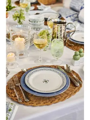 JULISKA Villa Seville Dessert/salad Plate - Chambray