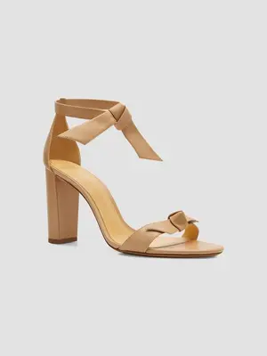 ALEXANDRE BIRMAN Clarita 90mm Knotted Leather Sandals