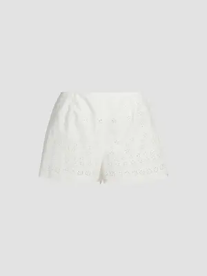 DÔEN Arbre Cotton Eyelet Shorts