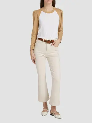 Veronica Beard Carson High-rise Flared Jeans
