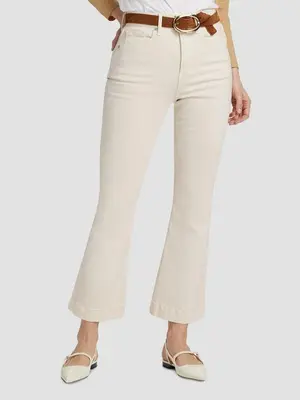 Veronica Beard Carson High-rise Flared Jeans