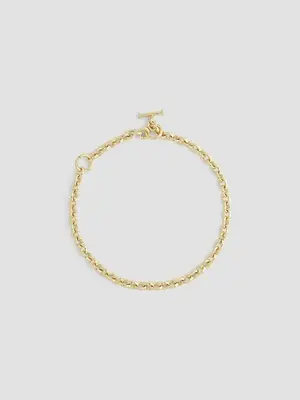 ANABEL ARAM Farrier 18k -plated & Crystal Lariat Necklace - Gold