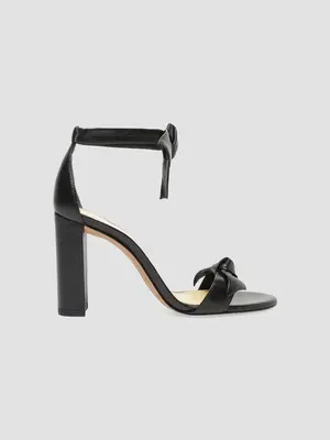 ALEXANDRE BIRMAN Clarita 90mm Leather Tie Block-heel Sandals