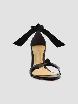 ALEXANDRE BIRMAN Clarita 90mm Leather Tie Block-heel Sandals