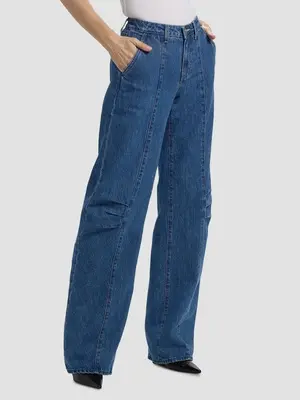 L'Agence Zara Rodeo Barrel-leg Jeans