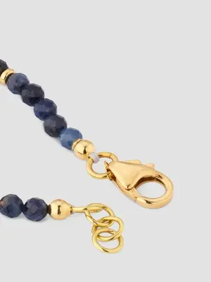 JAN LESLIE 18k Yellow Gold & Beaded Bracelet
