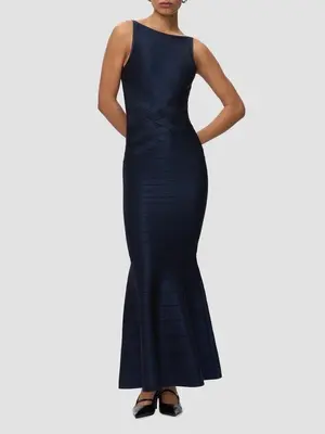Herve Leger The Dion Bandage Mermaid Gown