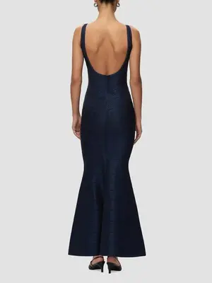 Herve Leger The Dion Bandage Mermaid Gown