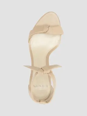 ALEXANDRE BIRMAN Clarita 75mm Bow Leather Sandals