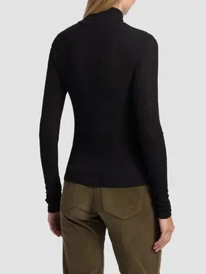 Veronica Beard Wyeth Fitted Turtleneck