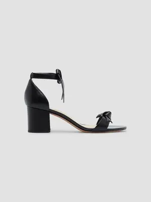 ALEXANDRE BIRMAN Clarita 60mm Leather Sandals - Black