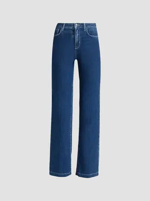 L'Agence Clayton High-rise Wide-leg Jeans - Lansing