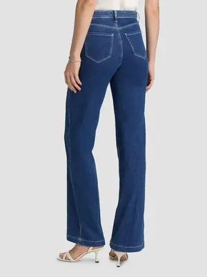 L'Agence Clayton High-rise Wide-leg Jeans - Lansing