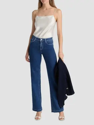 L'Agence Clayton High-rise Wide-leg Jeans - Lansing