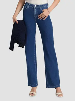 L'Agence Clayton High-rise Wide-leg Jeans - Lansing