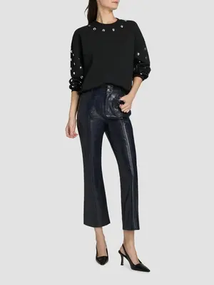 Cinq À Sept Brandy Studded Sweatshirt