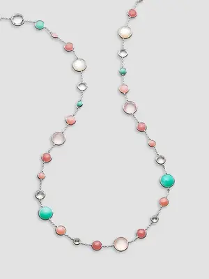 Ippolita Lollipop Lollitini Sterling & Multi-gemstone Long Necklace - Silver