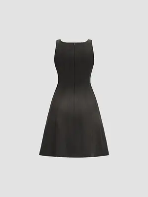 Herve Leger The Penelope Scuba A-line Minidress