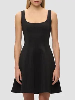 Herve Leger The Penelope Scuba A-line Minidress