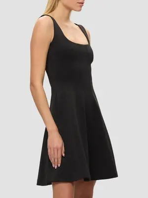 Herve Leger The Penelope Scuba A-line Minidress