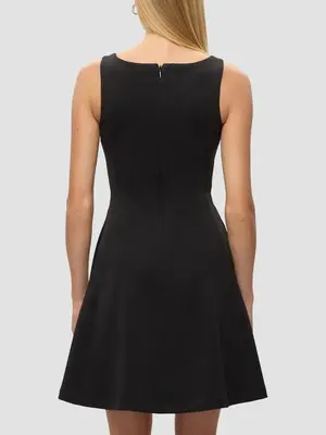 Herve Leger The Penelope Scuba A-line Minidress