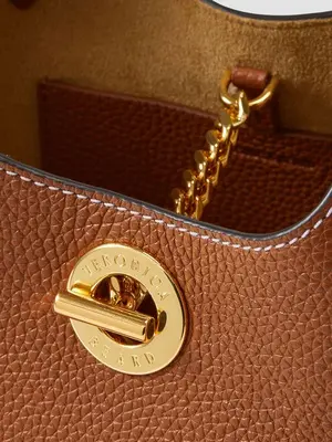 Veronica Beard Anchor Leather Bag - Hazelwood