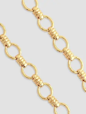 ANABEL ARAM Neptune 18k -plated Chain Necklace
