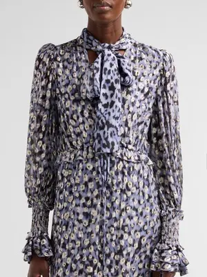 Kobi Halperin Dana Animal-print Maxi Dress