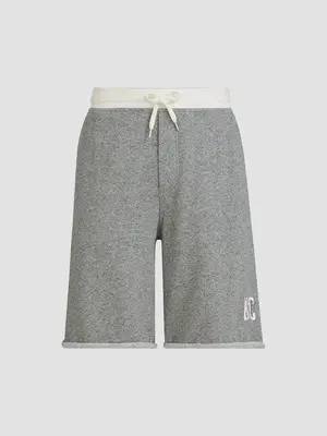 Brunello Cucinelli Cotton And Linen Mélange French Terry Bermuda Shorts - Grey