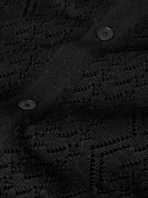 John Varvatos Emil Pointelle Sweater Shirt