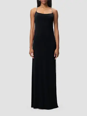 Herve Leger The Aviva Chain-trim Jersey Gown