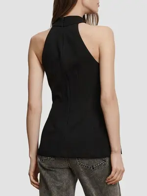 Veronica Beard Johanne Halterneck Top
