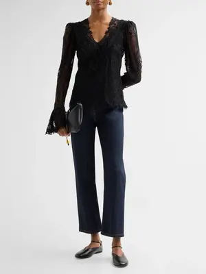 Kobi Halperin Callie Lace Blouse