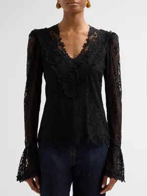 Kobi Halperin Callie Lace Blouse