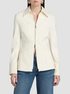 Veronica Beard Willis Two-way Zip Jacket