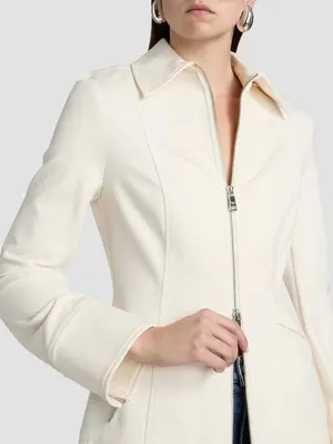 Veronica Beard Willis Two-way Zip Jacket