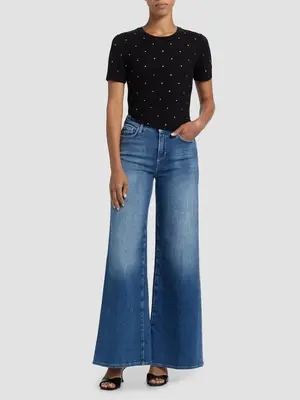 L'Agence Quincy High-rise Wide-leg Jeans - Castro