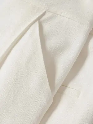 Veronica Beard Marbeau Pleated Shorts - Dove
