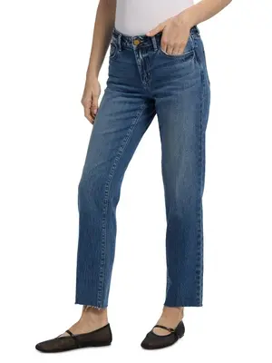 L'Agence Milana Stovepipe Straight-leg Jeans