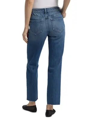 L'Agence Milana Stovepipe Straight-leg Jeans