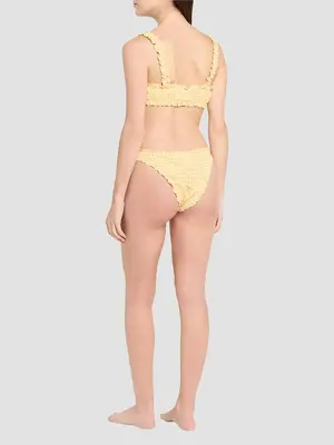 Simkhai Maelie Gingham Bikini Bottom