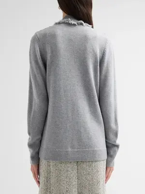 UNGARO Trina Tweed Cardigan