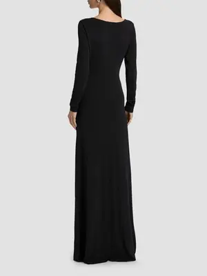 Veronica Beard Viela Gathered Maxi Dress