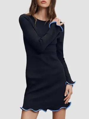 Veronica Beard Baranova Stretch-cotton Minidress